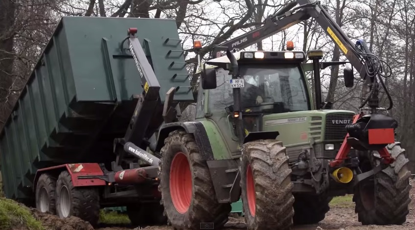 Holz-Hacken Xerion+MAN+Jenz+Fendt 2015 -Land-Forstmaschinen im Einsatz-