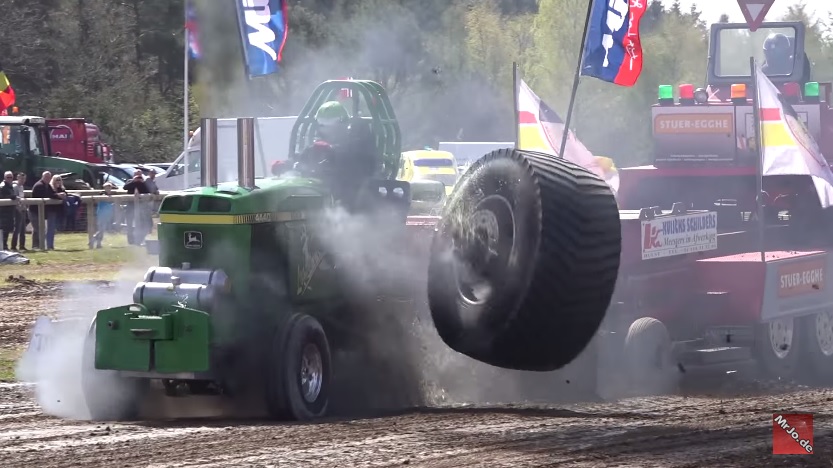 Crash Super Stock Brande DK 2015 John Deere.