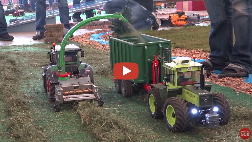 RC Traktoren bei der Arbeit -- Tom Bikonkav