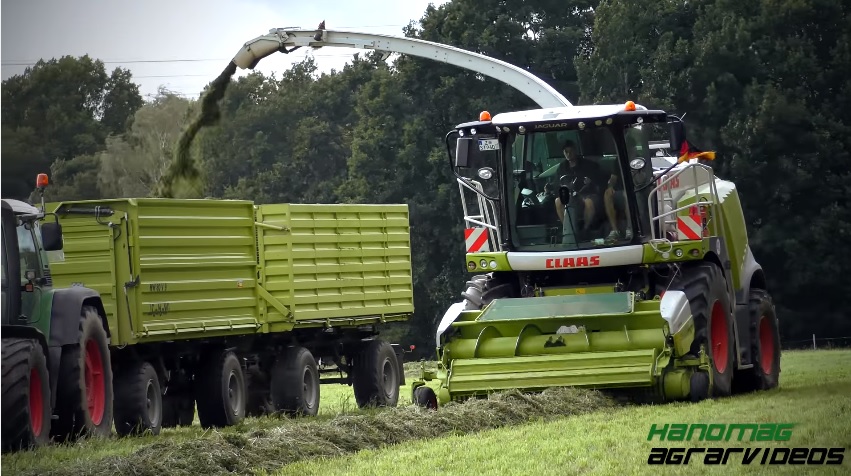 NEU CLAAS JAGUAR PROTOTYPE !!! | 2x CLAAS AXION | FENDT | ANNABURGER ...