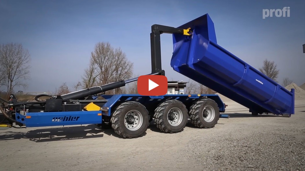 Oehler Hakenliftanhänger THKL 300 -- profi