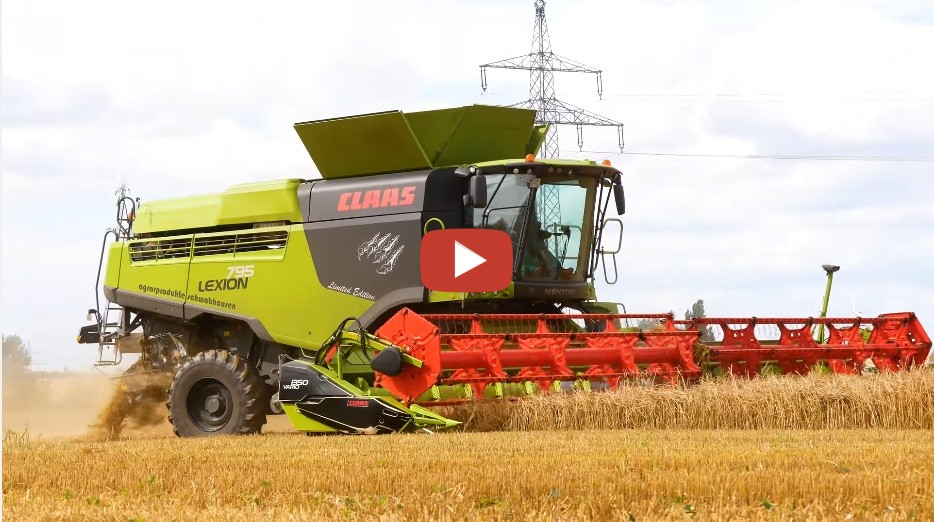 2 x Claas Lexion 795 - The monster on field - Limited Edition 2017 ...