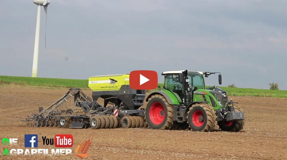 Aussaat.........Fendt 720 mit Sky Maxi Drill Pro / Die Agrarfilmer Aussaat.........Fendt 720 mit Sky Maxi Drill Pro / Die Agrarfilmer