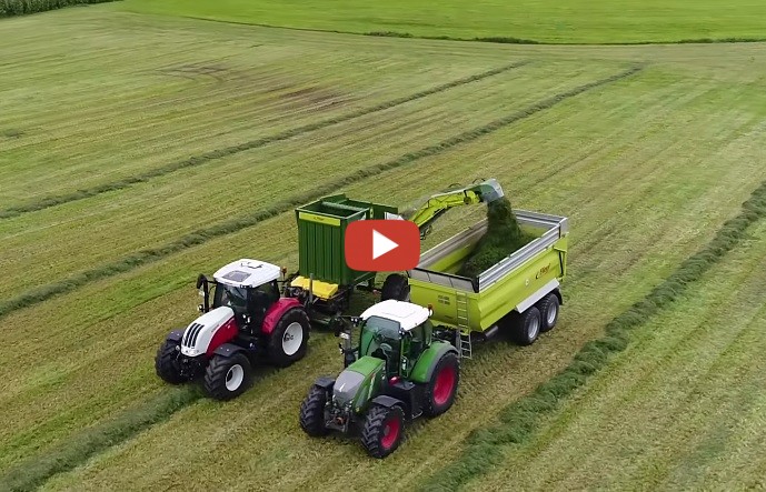 Fliegl Buffel in action...Wir brauchen keine Häcksler mehr ?? Agriland