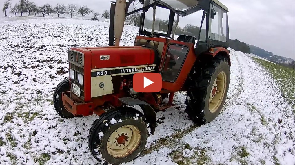Schlepper Vorstellung IHC 633 Baujahr ab 1980 52 PS 3 cylinder