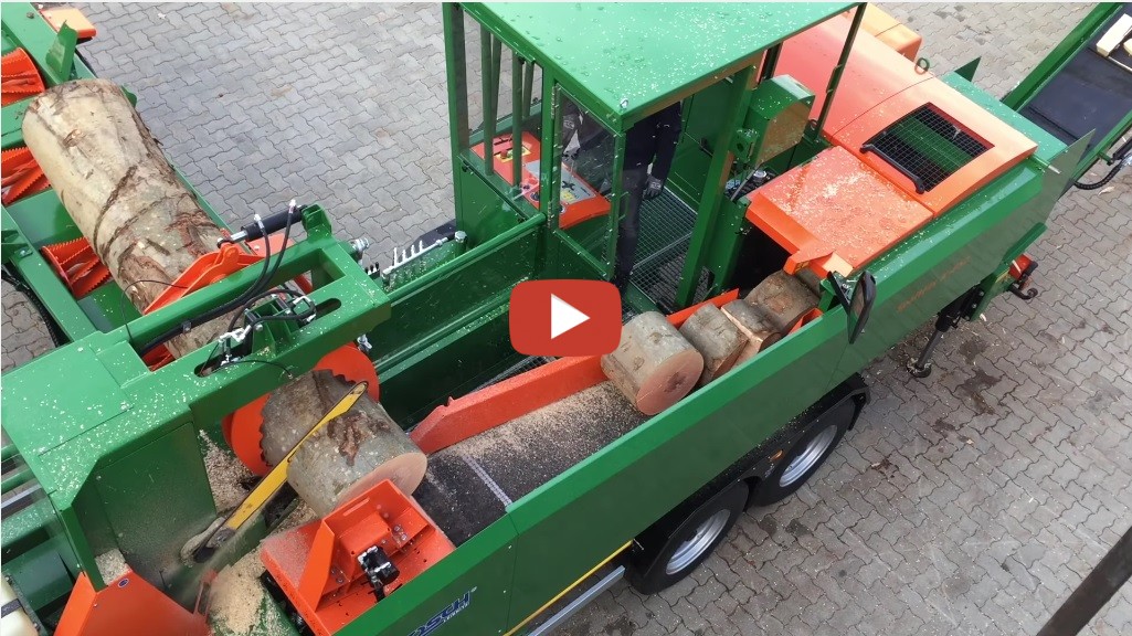 Der SpaltFix K-Vario K-650 Vario, mobil - POSCH Leibnitz mit angebautem ...