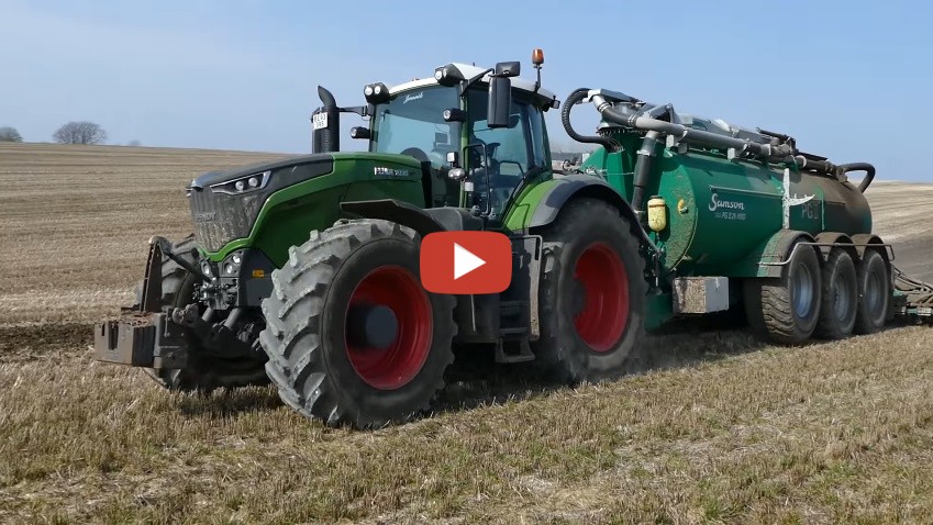 Fendt 1038 Vario & Samson PG II 28 HWD Gülle ausbringen.......Drijfmest ...