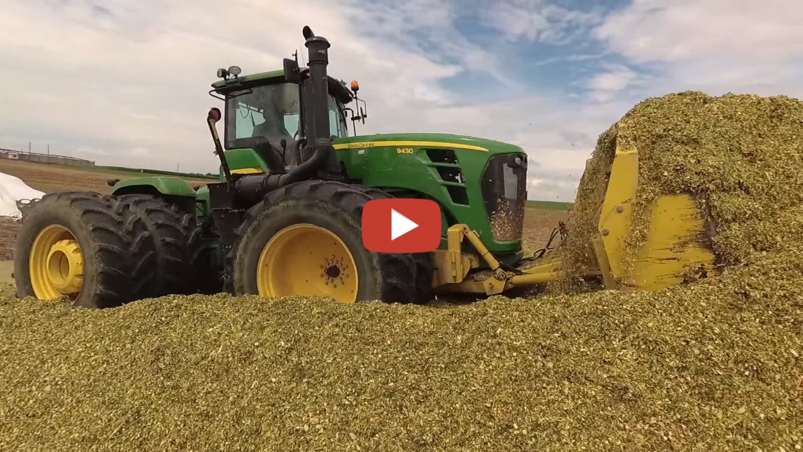 Maisernte in den USA - Krone Groß X 1100 John Deere 9430 Fendt 820 Agco ...