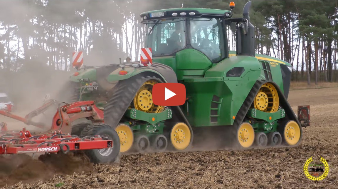 Grubbern......John Deere 9620 RX mit Horsch Cruiser 12 XL ( 12 m ) -- Agrar Paparazzi