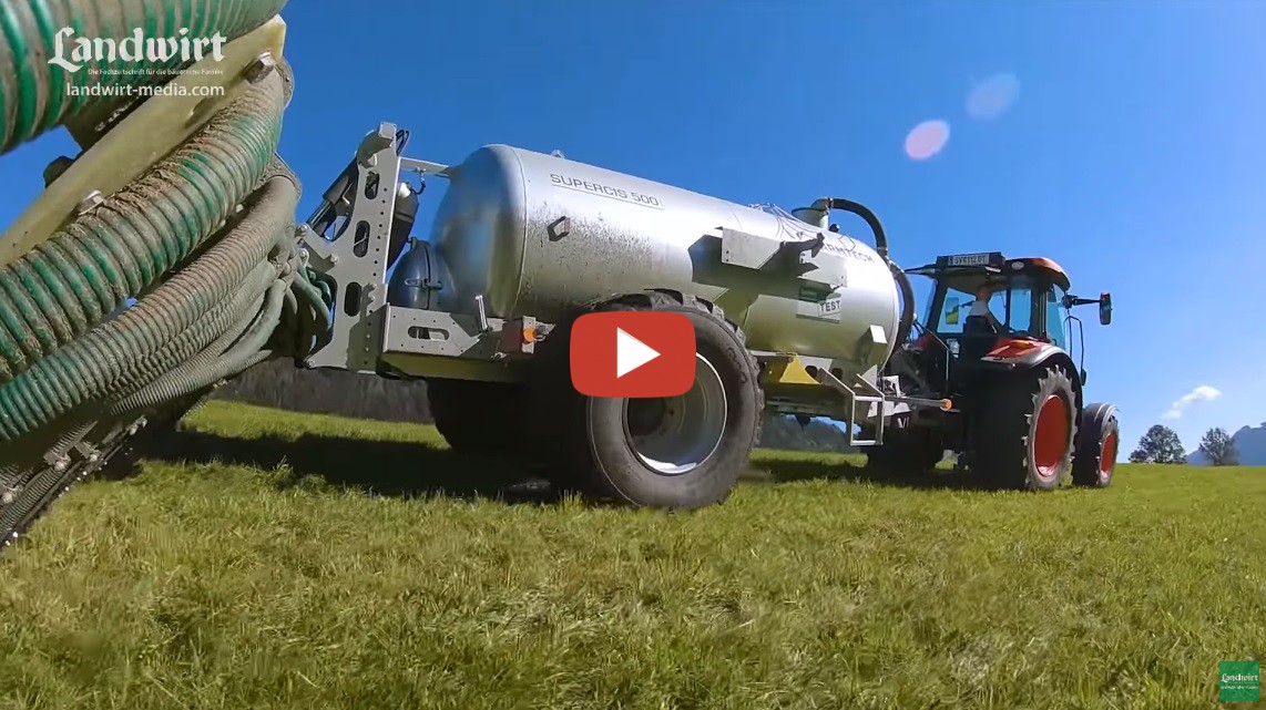 Farmtech Güllefass Supercis 500 mit Condor 7.5 | landwirt-media.com - Die Bodennahe ...
