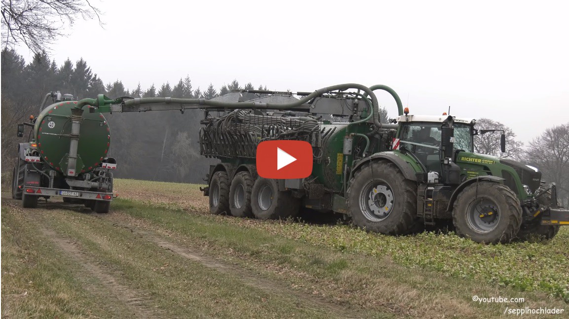 seppl hochlader -- Gülle 2019: Fendt Vario 939 I John Deere 6250R uvm ...