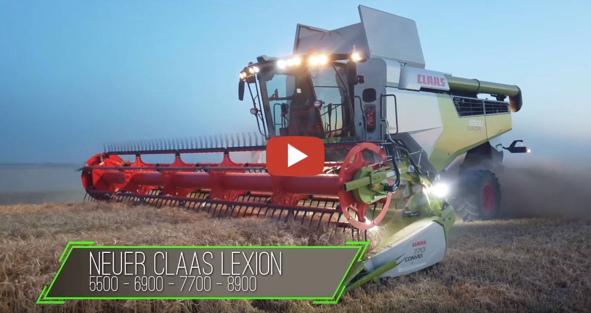 Moderner Landwirt - Der CLAAS LEXION wurde nach 25 Jahren komplett ...