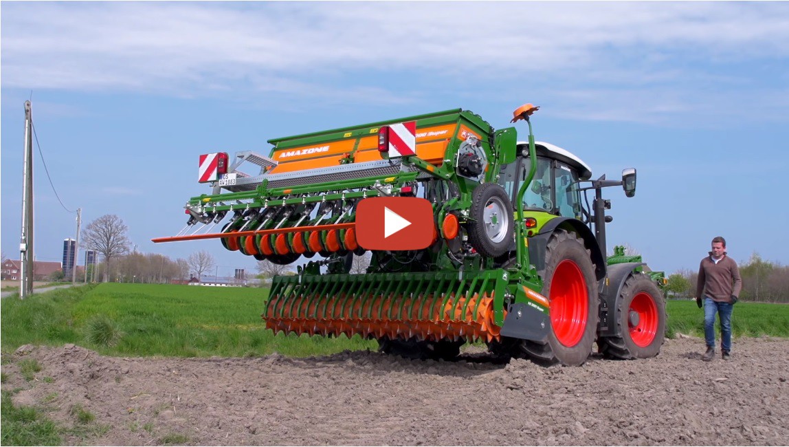 Das AMAZONE Huckepack-System ermöglicht die Kombination der ...