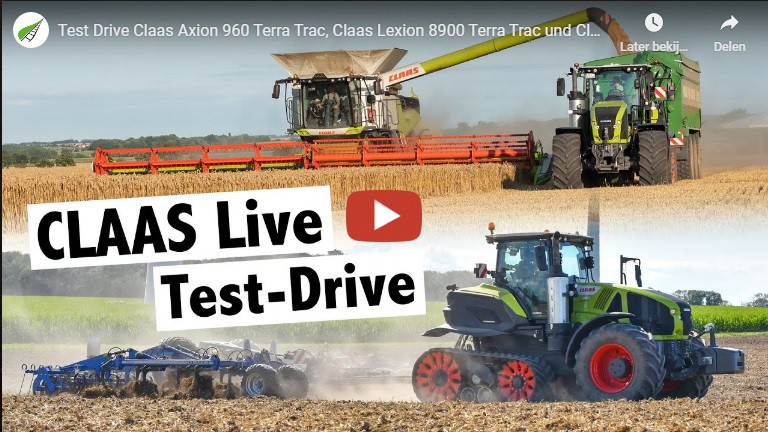 Am 6. August 2020 veranstaltet die Firma Claas ein Erntetechnik-Event ...