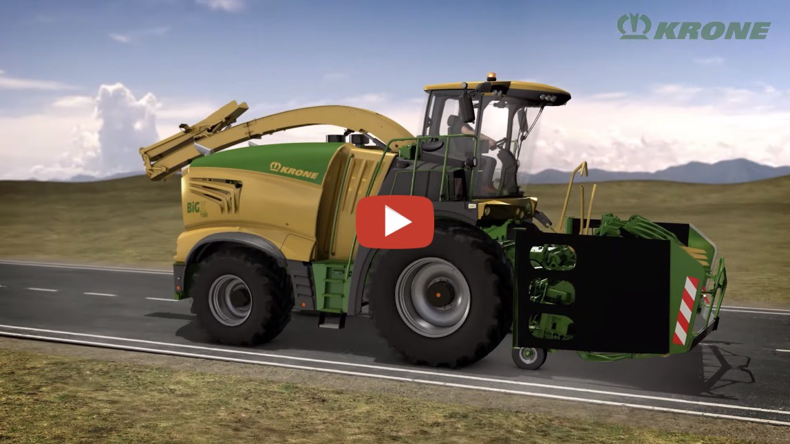 KRONE BiG X Animation – Einblick in den BiG X -- Der BiG X ist bereits ...