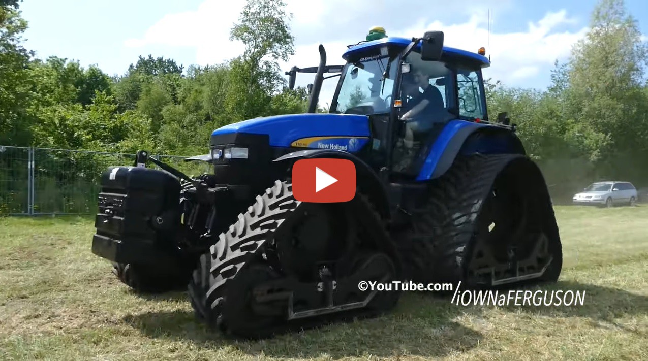 Traktor Pulling......Raupentraktoren New Holland TM155 , Case IH ...