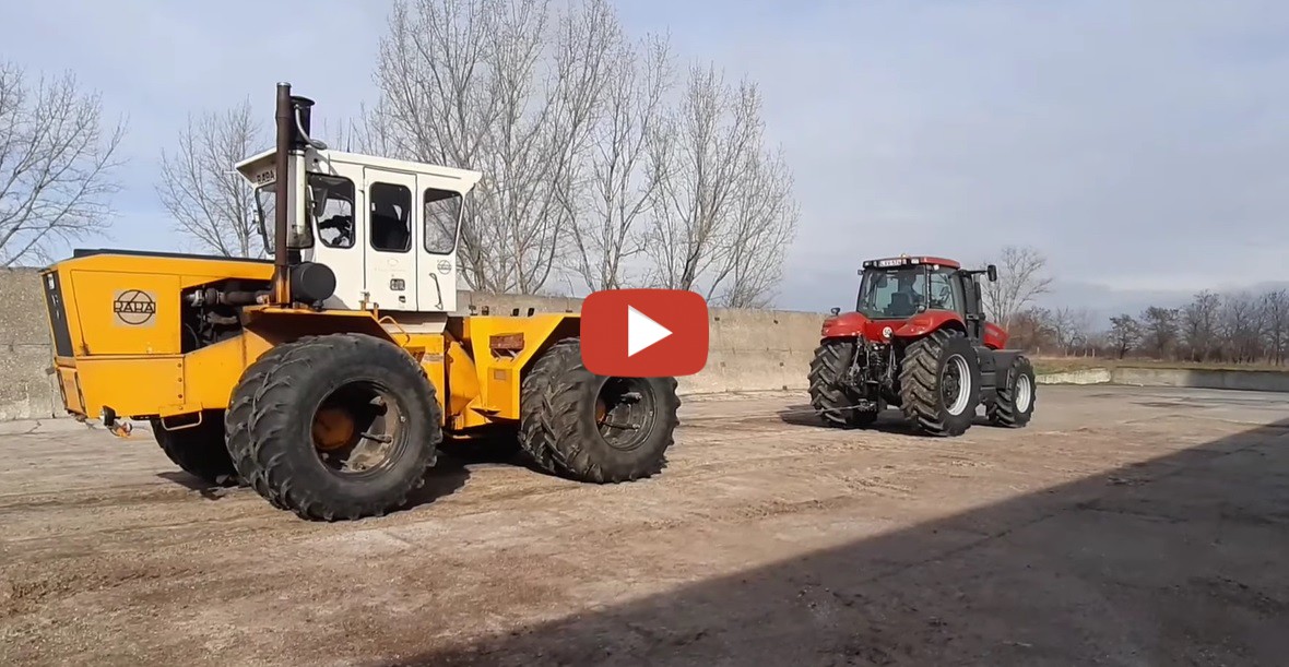 😎😎RÁBA 250 gegen einen CASE IH 260 - Wenn Sie sowieso nichts zu tun ...