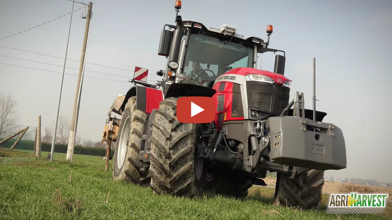 Neu Massey Ferguson 8S.265 in Vorschau getestet | Agriharvest