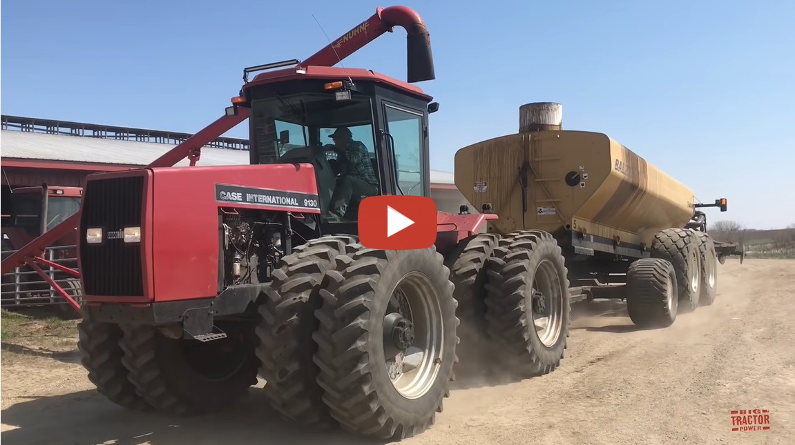 USA 2021 - Gülle ausbringen mit einem 190 PS starken Case International ...