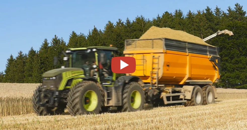 Bei der GPS Ernte 2021 standen viele der Maschinen im Einsatz - Mit ...