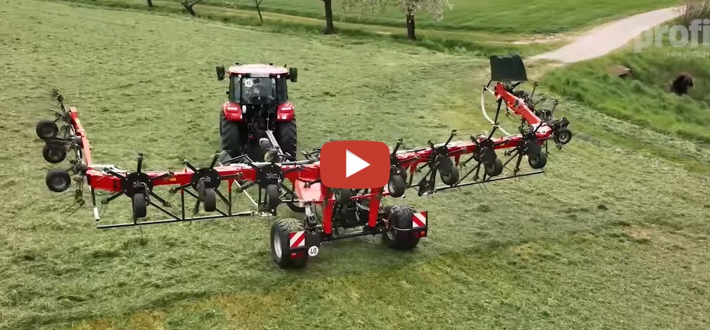 Profi Fahrbericht -- Zettwender Vicon Fanex 1564C - Transformer der ...