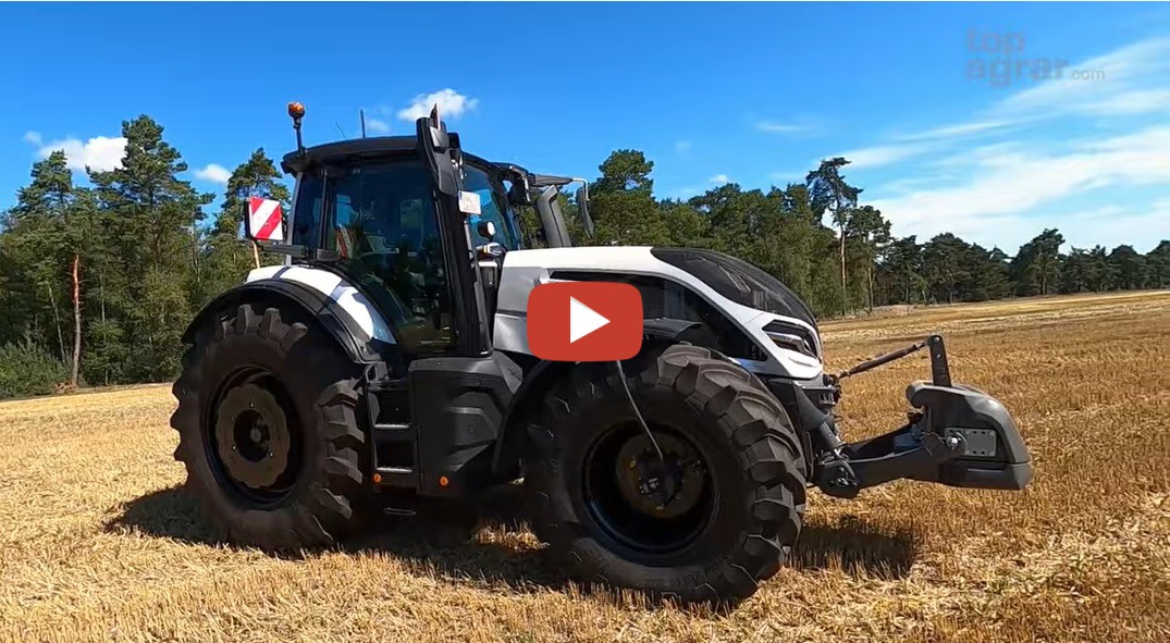 top agrar -- Valtra stellt mit der Q-Serie einen neuen Schlepper in Der PS-Klasse zwischen 220 ...