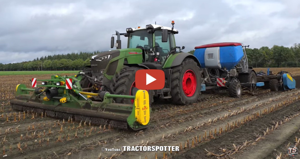 Tractorspotter – Fendt 942 ONE mit 6 m Imants 38FSX.. Grubbern, Spaten ...