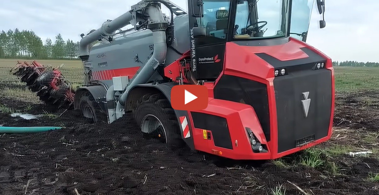 Festgefahren!!! Holmer Terra Variant 435 McCormick und Massey Ferguson ...