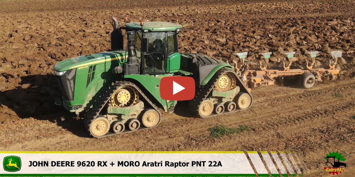 John Deere 9620 RX - Pflügen in Italien.... Gabry982