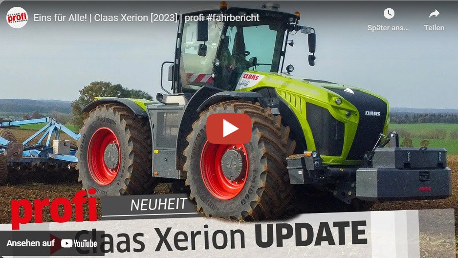 profi Magazin -- Eins für Alle! - Claas Xerion [2023] Ein Getriebe für ...