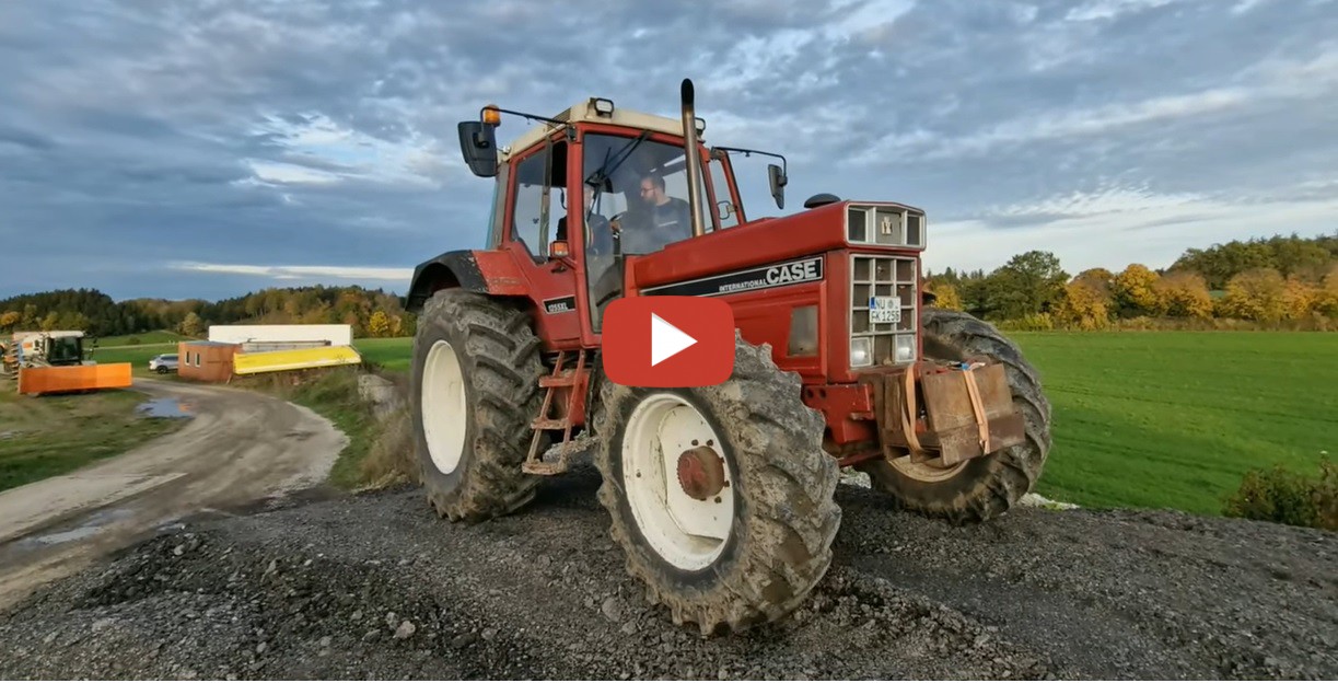 Soundvideo -- HC 1255 XL International + 1056 XL mit Puma 180 , Case ih 7120 mit Maxxum 140 ...