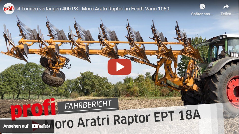 profi Magazin -4 Tonnen verlangen 400 PS Fendt Vario 1050 ...