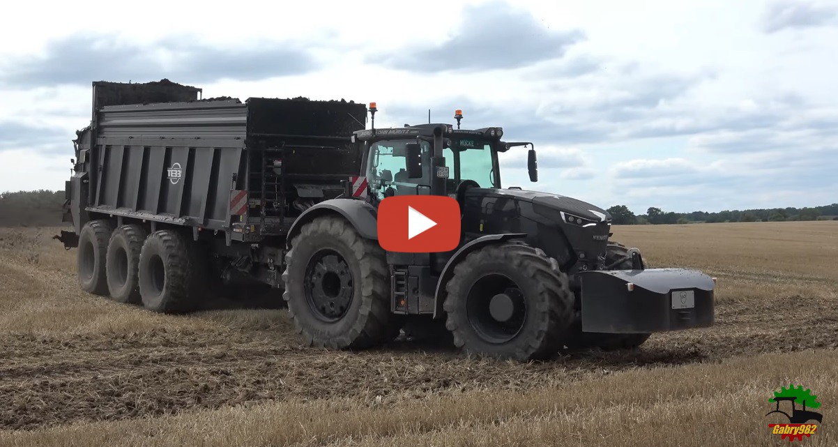 Mist fahren -- Fendt 936 Vario mit einem Tebbe HS 320 und Challenger ...