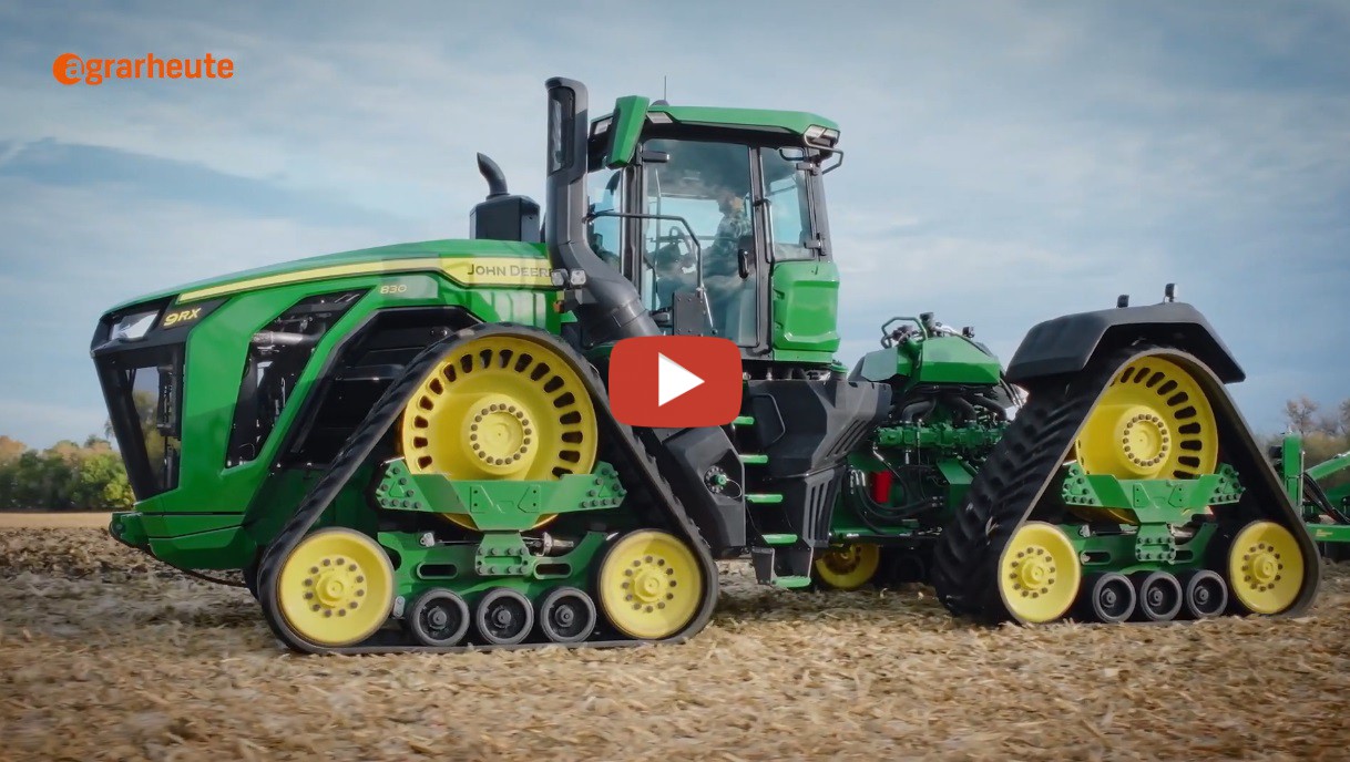 agrarheute -- John Deere bringt Riesen-Traktor 9RX mit bis zu 913 PS – das kann die Landtechnik ...