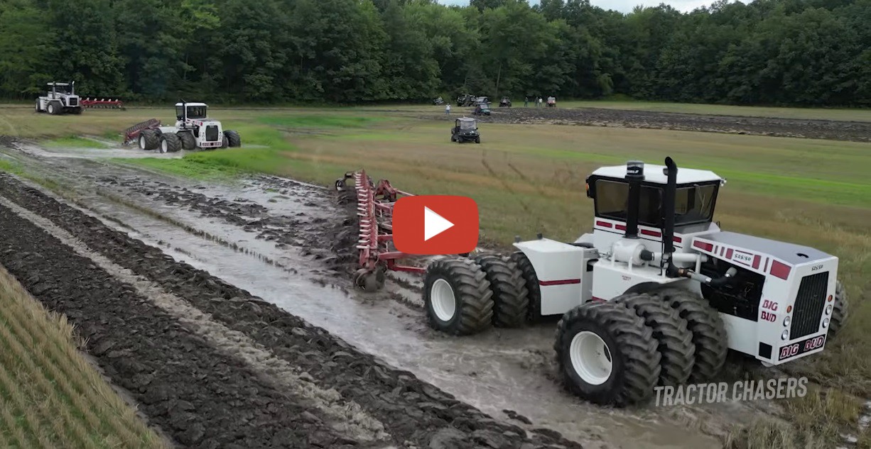 Traktoren arbeiten im SCHLAMM! USA -- Tractor Chasers