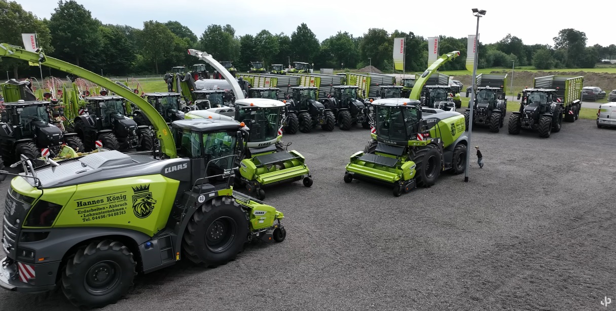 XXL Maschinenübergabe! 42 Maschinen für Hannes König GmbH - JP Agrar ...