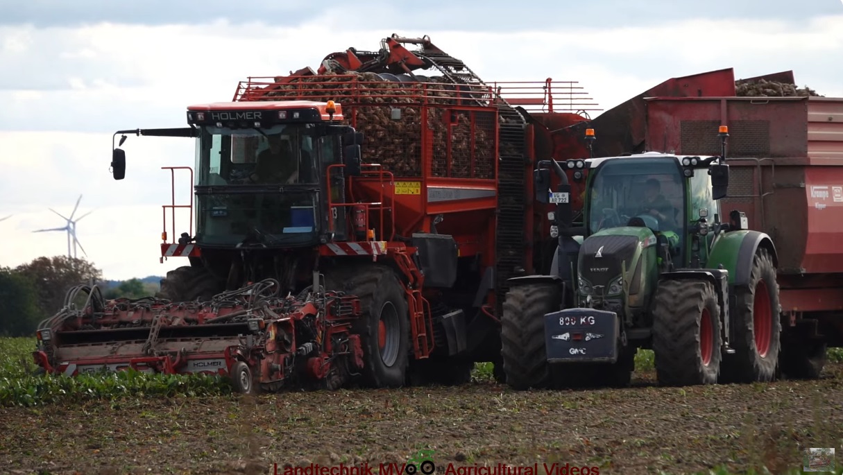 Landtechnik MV - Agricultural Videos -- Agrarservice Rustow mit zwei ...