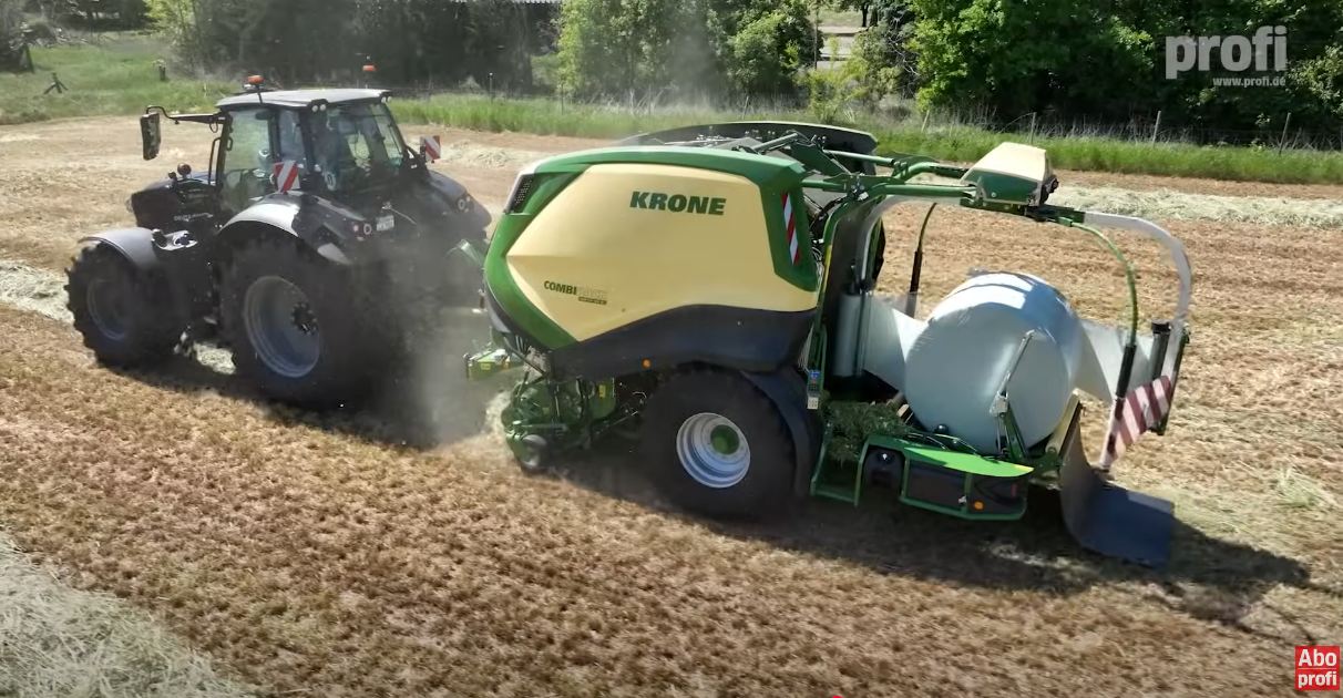 Press-Wickelkombination Krone CombiPack HDP CV 165 XC -- Neues Level: Krone stellt zur ...