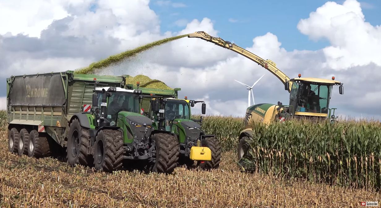 Lohnunternehmer Chris Sacher und Lohnunternehmen Schnitger & Hübscher ...